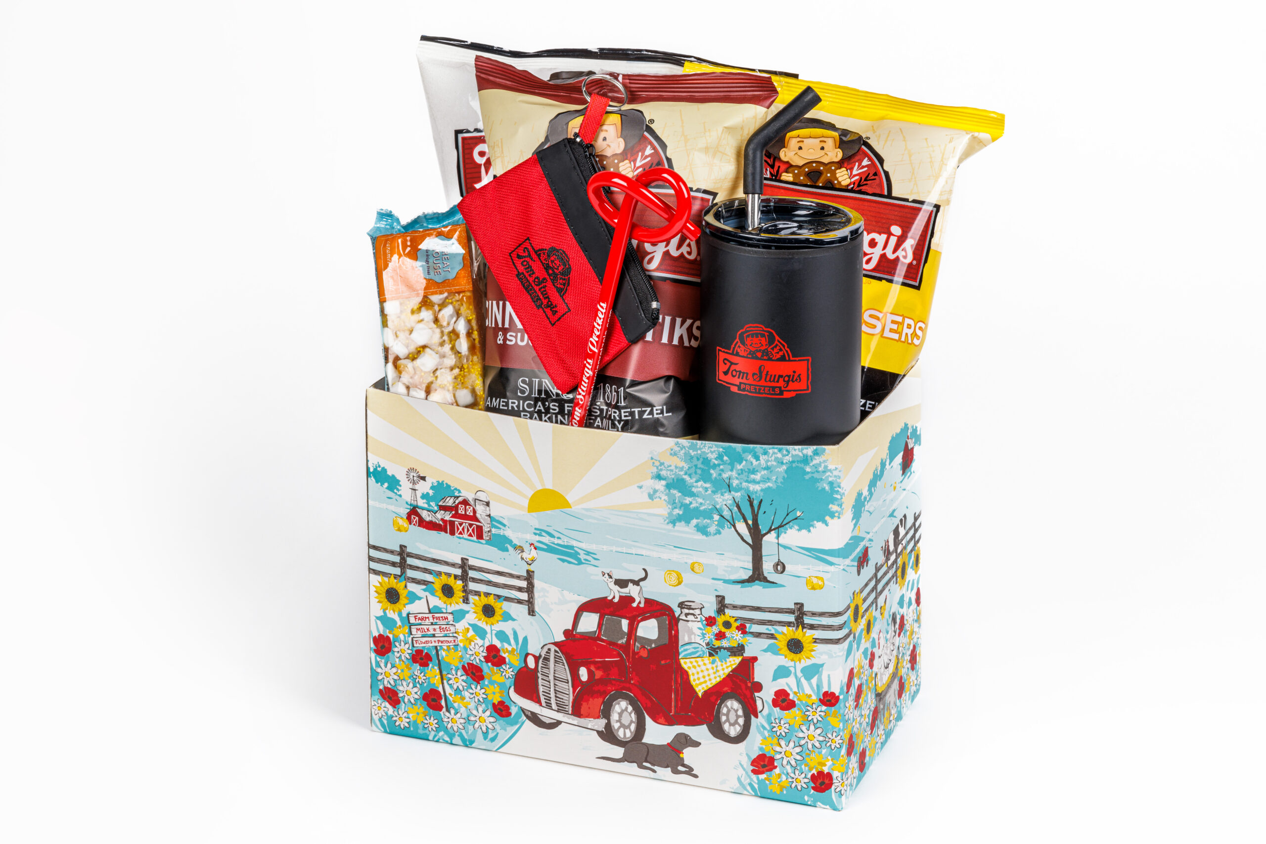 Pretzel Gift Basket Box – Tom Sturgis Pretzels