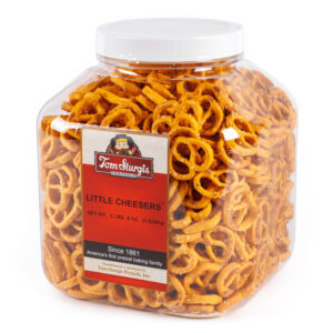 Little Cheesers Pretzels – Large Storage Jar – Tom Sturgis Pretzels