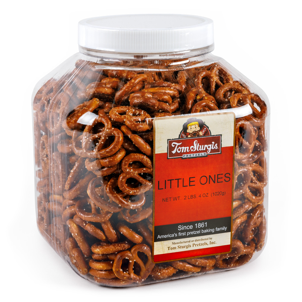 Little Ones® Pretzels – Large Storage Jar – Tom Sturgis Pretzels