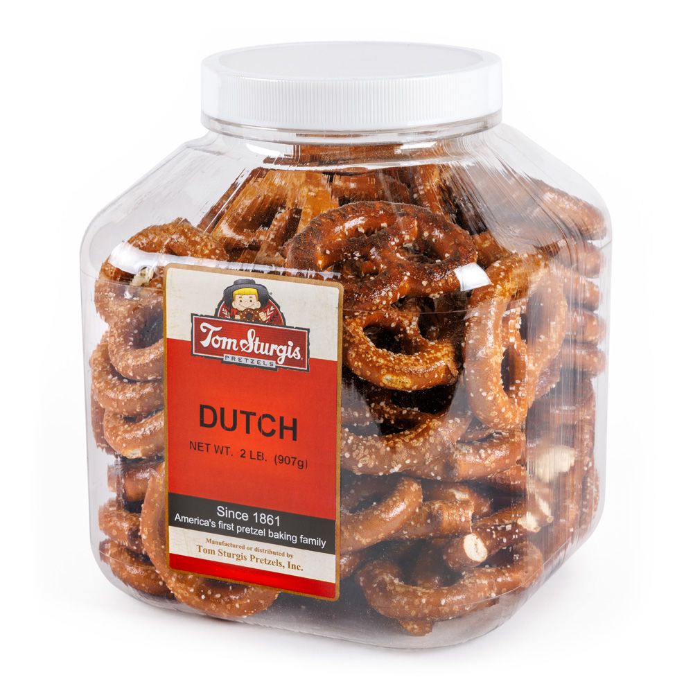 Dutch Pretzels – Large Storage Jar – Tom Sturgis Pretzels